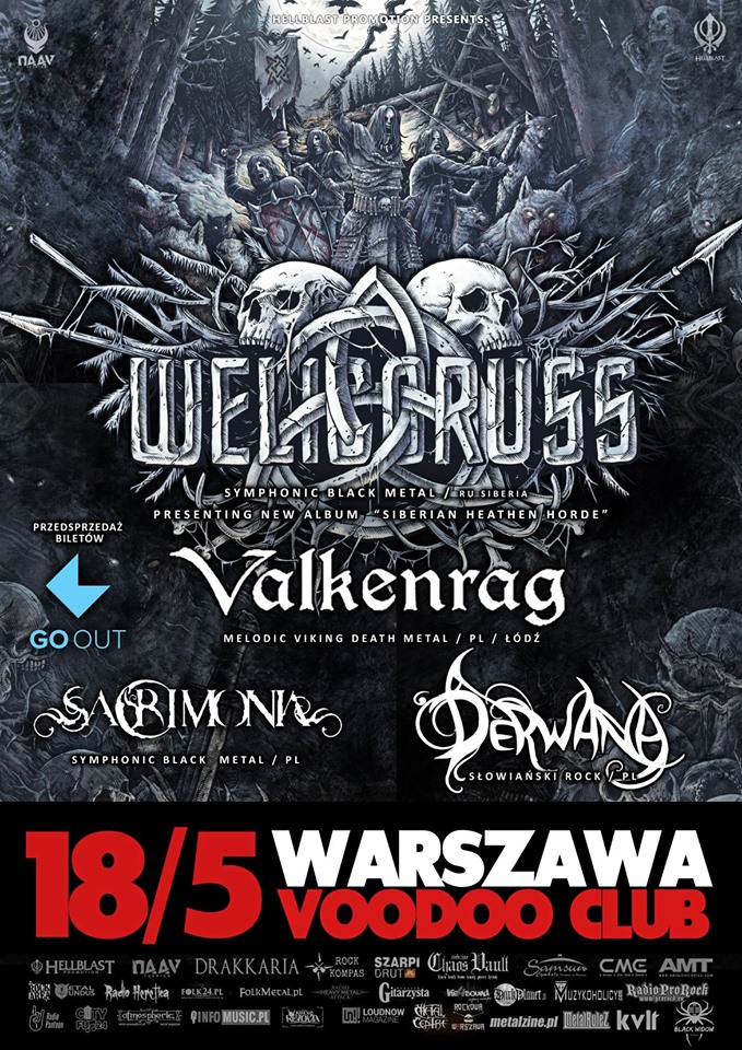 "Siberian Heathen Horde Tour" w VooDoo Club! - Rock Kompas