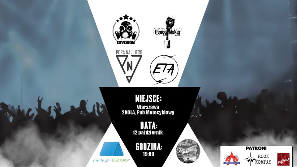 2KOŁA Pub Motocyklowy - Division / ETA / Pora Na Jutro / PeaceMaker ...